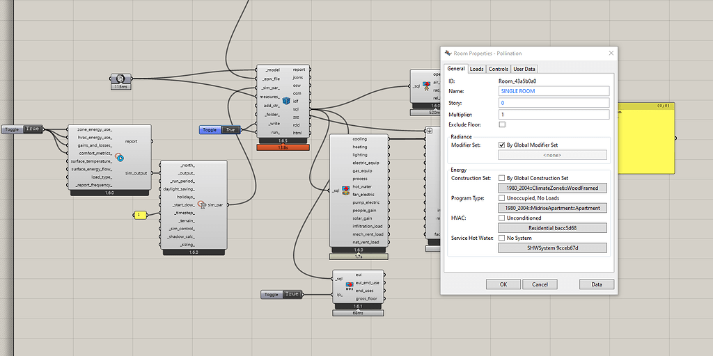 Room Matching Error - Grasshopper Plugin - Pollination Discourse