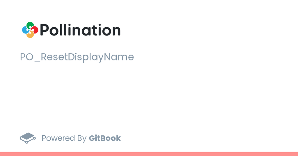 Reset Display Name - Rhino Plugin - Pollination Discourse