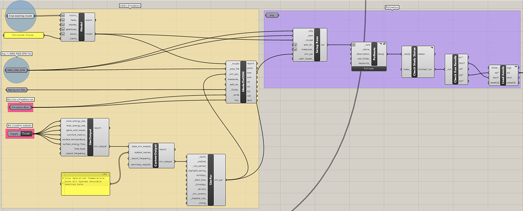 Different results for same script between ModelToOSM and custom-energy-sim - Grasshopper Plugin ...