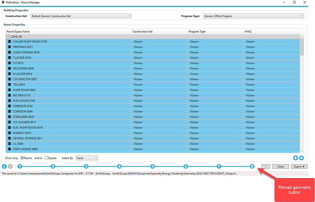 Add Geometry Refresh to Export Window - Revit Plugin - Pollination ...