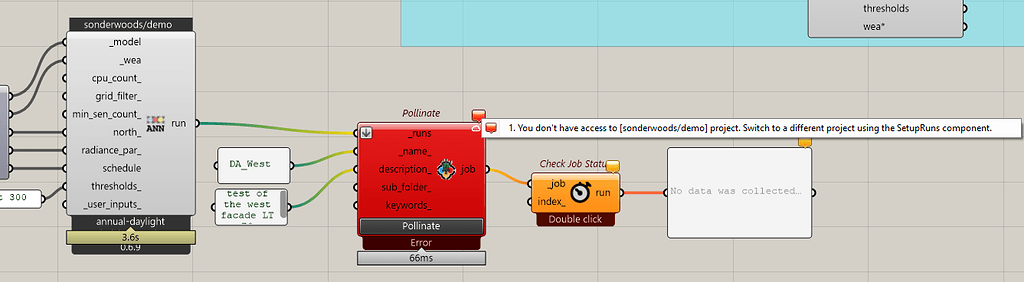 No access to project/recipe - Grasshopper Plugin - Pollination Discourse