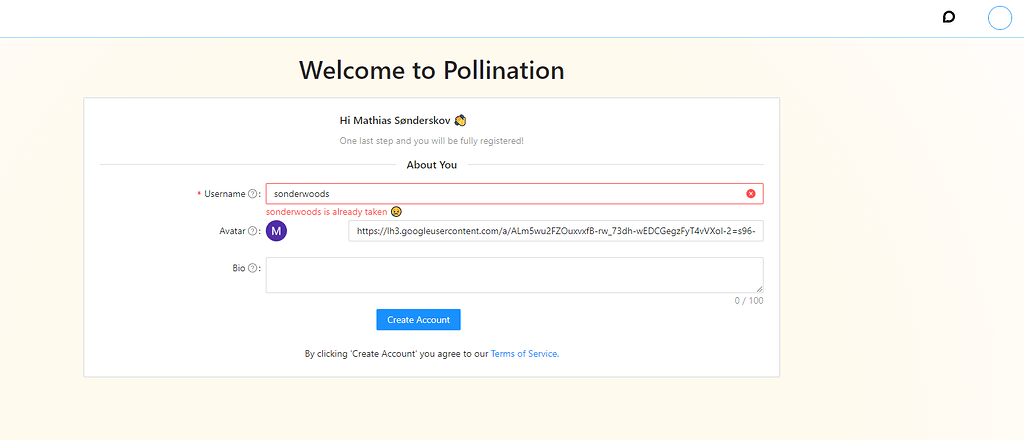 Login issues on website - Web platform - Pollination Discourse