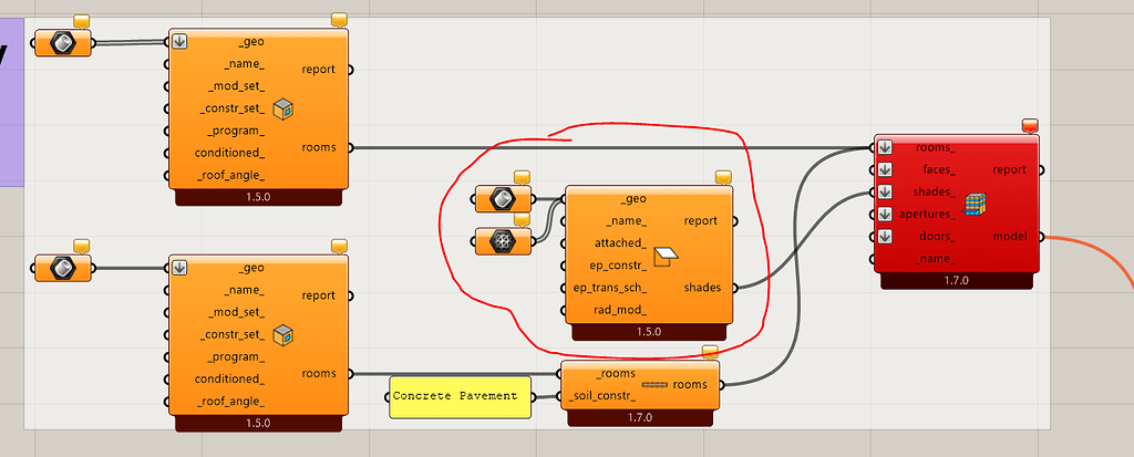 UTCI Simulation with meshes as shadings - Grasshopper Plugin ...