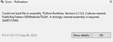 Could not load file or assembly 'Python.Runtime' error - Rhino Plugin ...