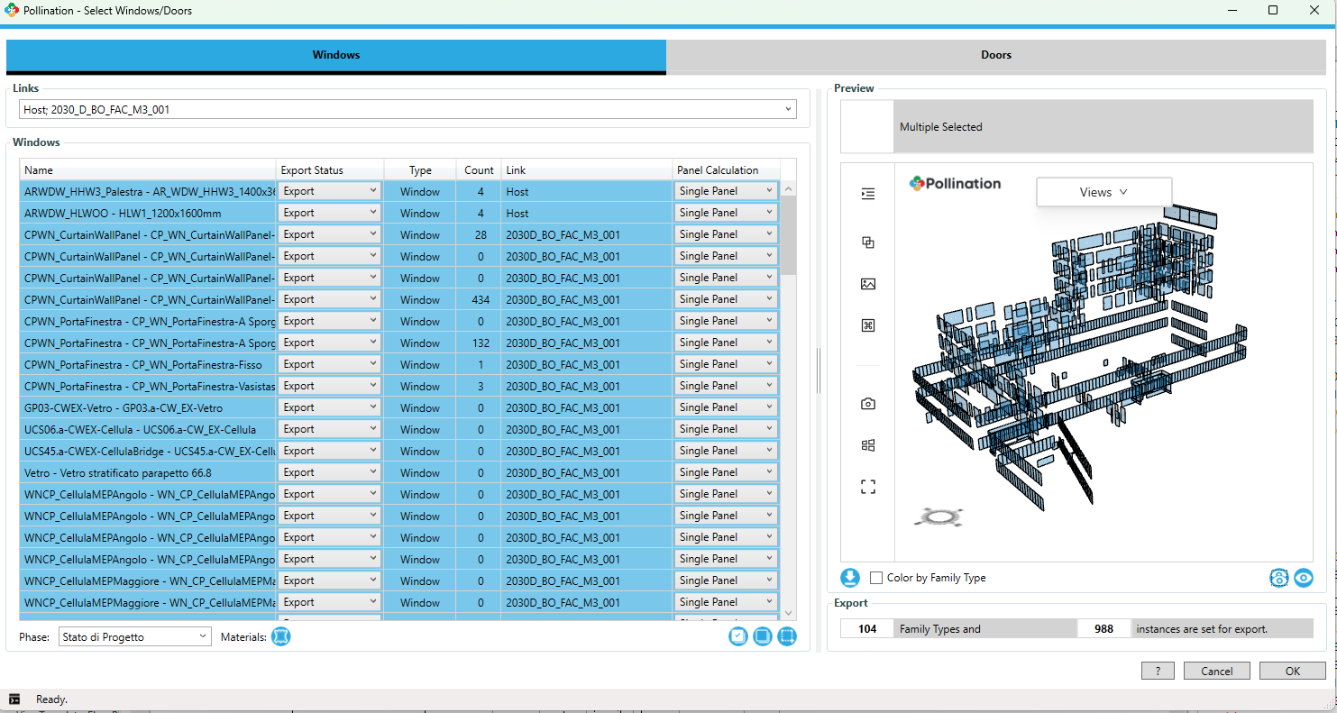 Pollination Window Detection Problem - Revit Plugin - Pollination Discourse