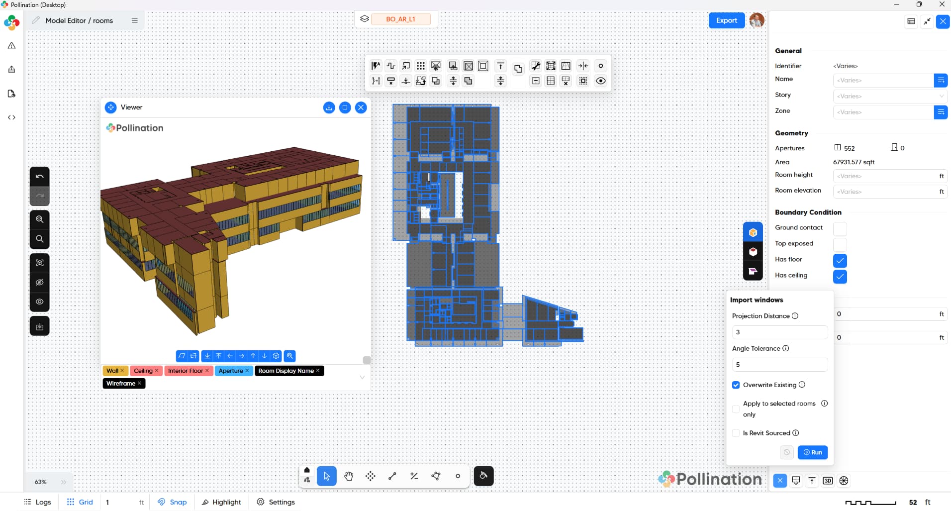 Pollination Window Detection Problem - Revit Plugin - Pollination Discourse
